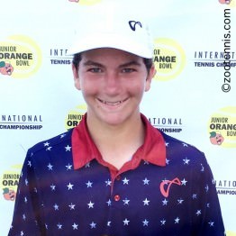 Florida Jr. Tennis Profile: Naples' Alexander Bernard - USTA Florida