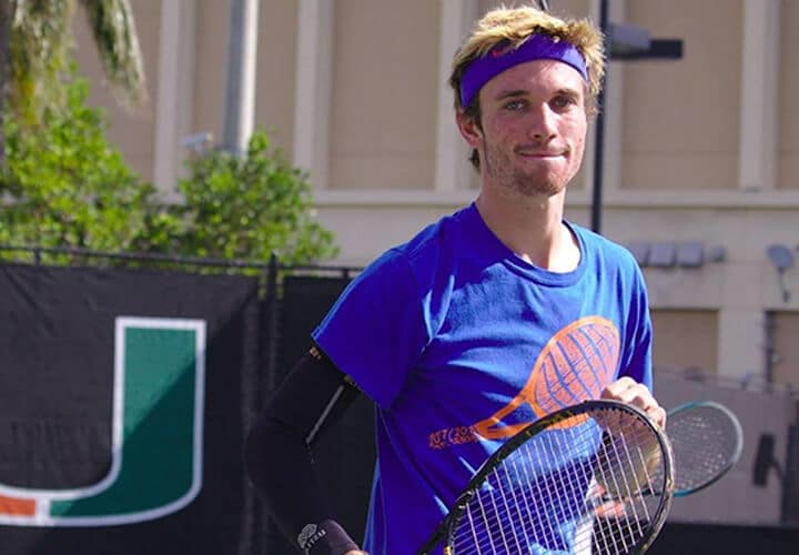 Appreciation April: Johann Rapp, UF Club Tennis Senior - USTA Florida
