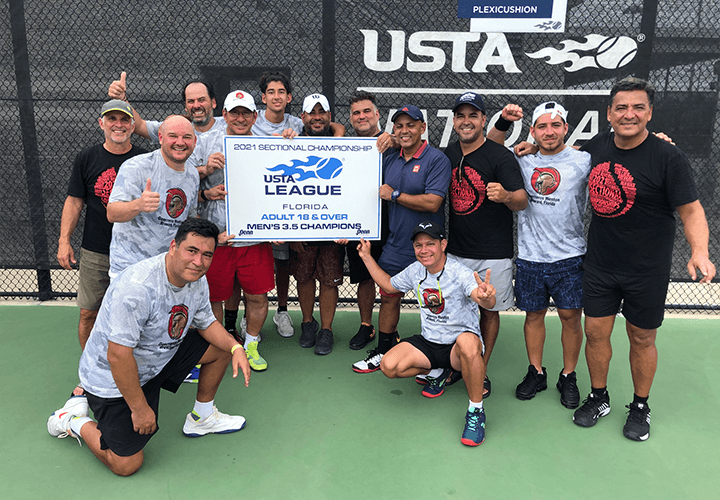 Four Titles Awarded at Adult 18 & Over 3.5/5.0 Sectionals - USTA Florida