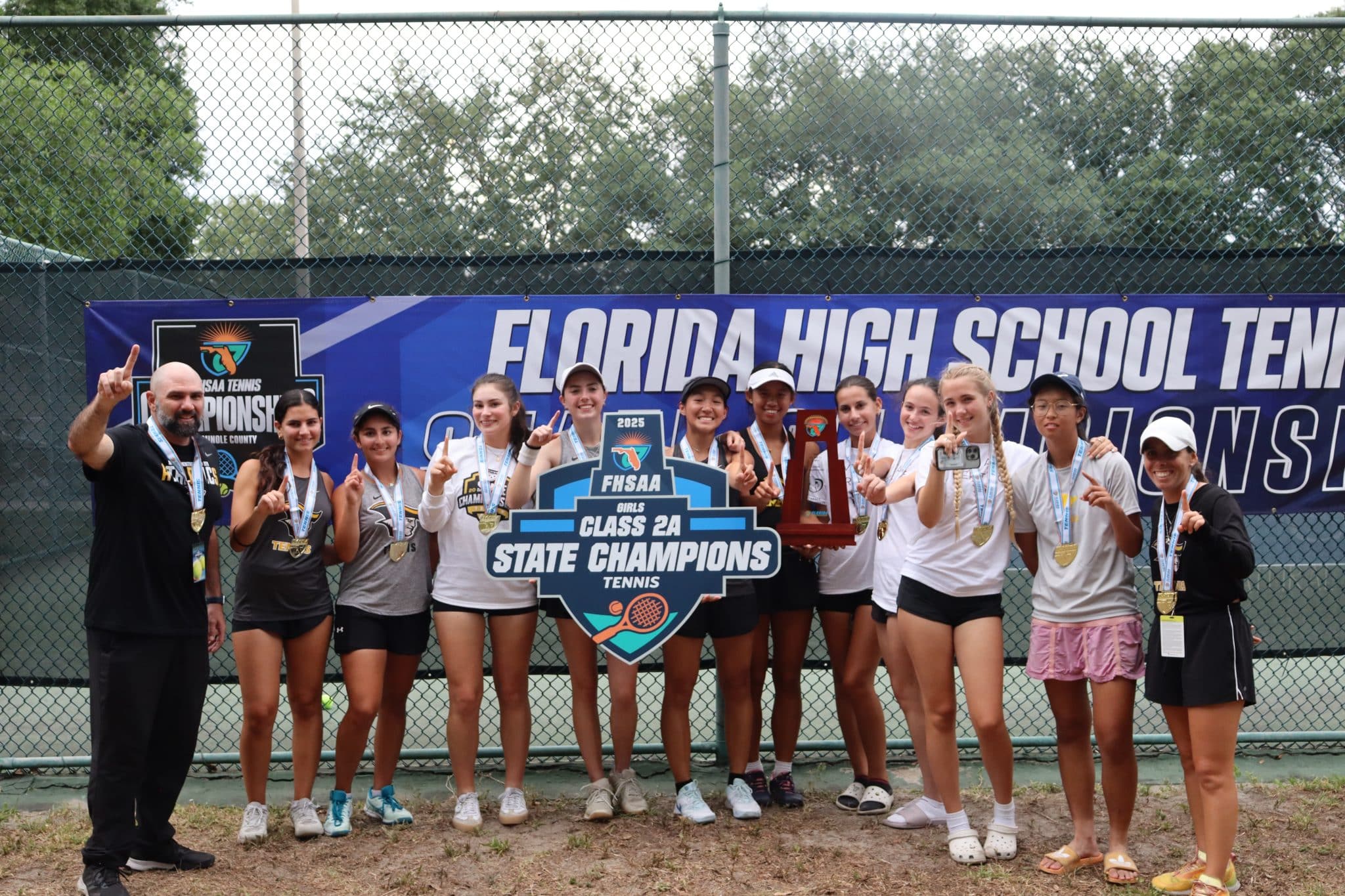 FHSAA 2025 Tennis State Championship 2A & 4A Team, Individual Results ...